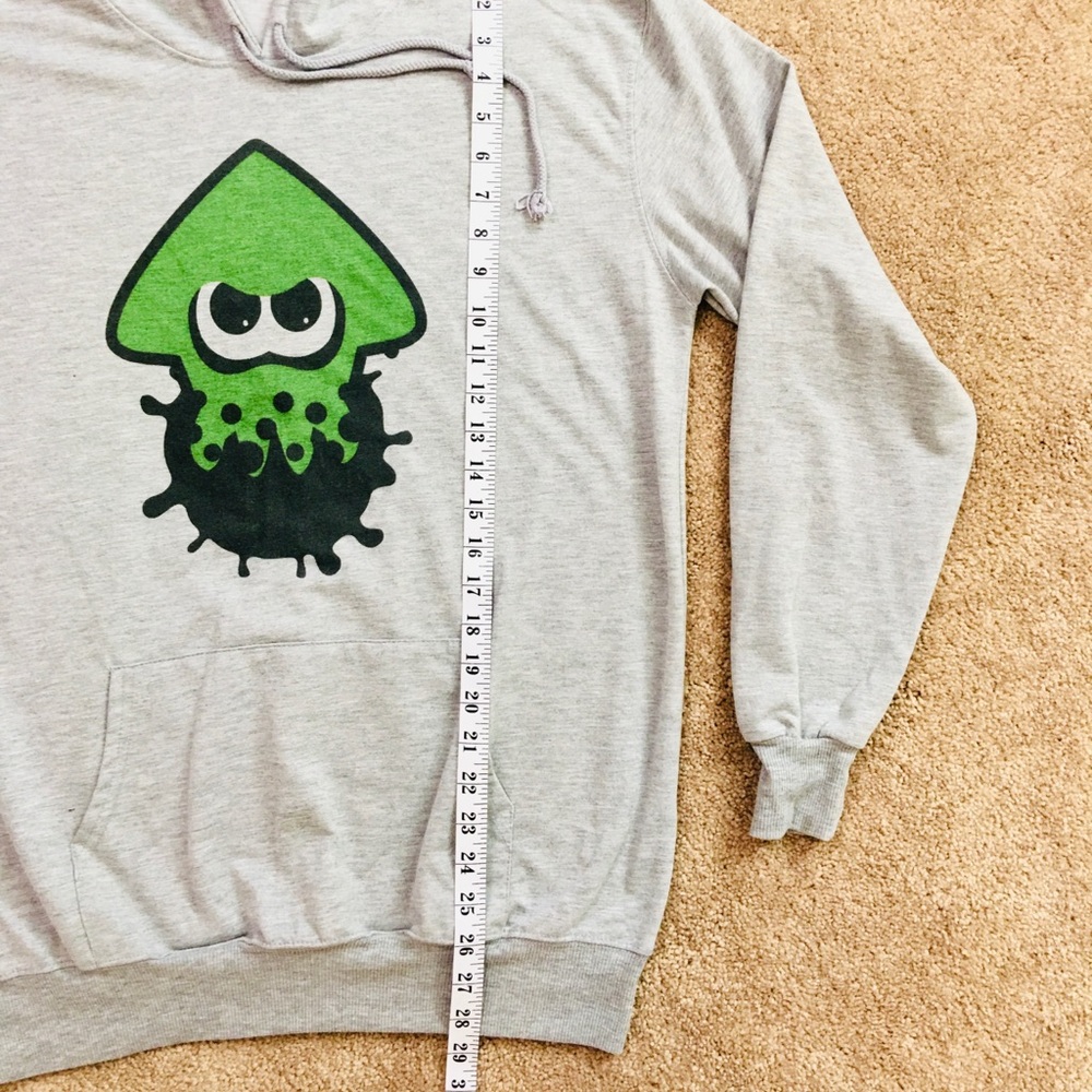 Nintendo Splatoon Green Inkling Graphic Hoodie Size X… - Gem
